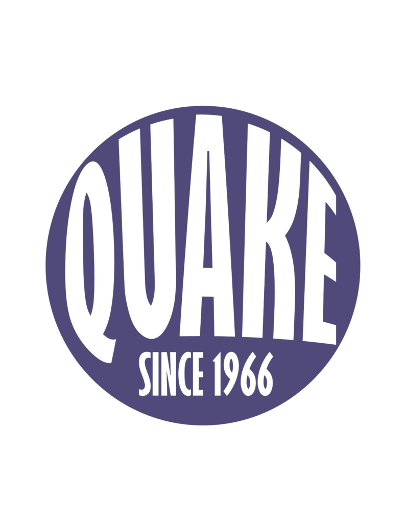 » Purple Quake Sticker